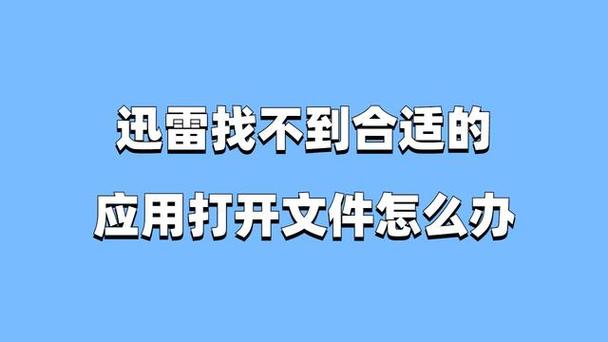 迅雷下载的文件手机上找不到图标