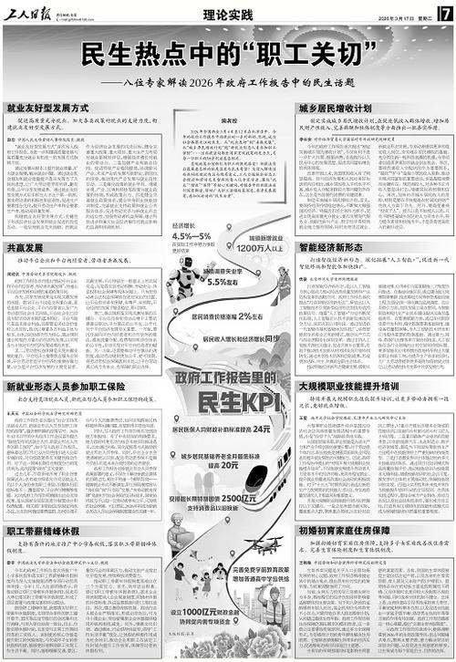工人日报中工网读报截图