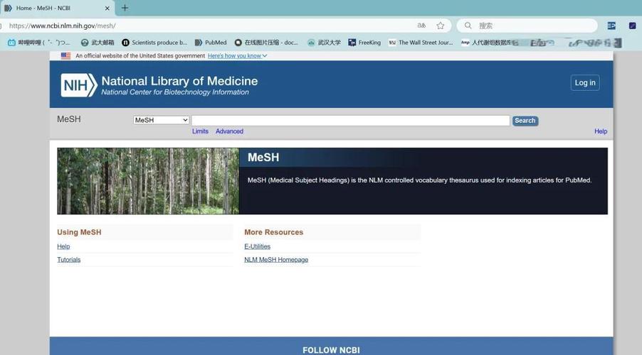 pubmed文献检索入口官网图标