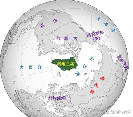 格陵兰岛地图图标