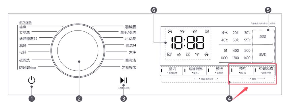 洗衣机提示cl图标