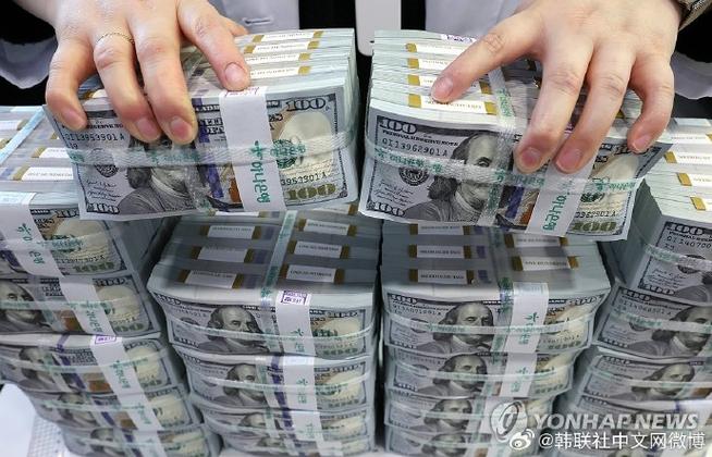 韩国外汇储备2023截图