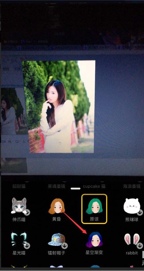 抖音变色特效在哪图标