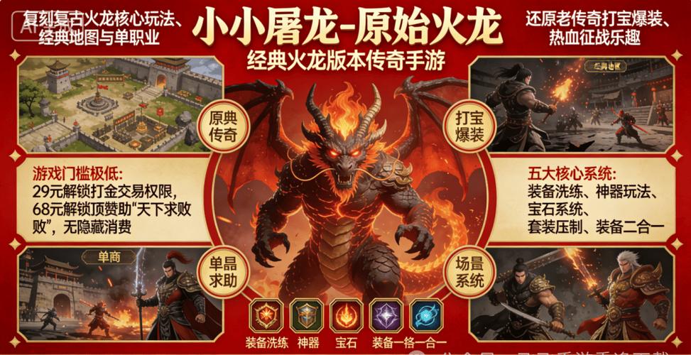 小小屠龙原始火龙