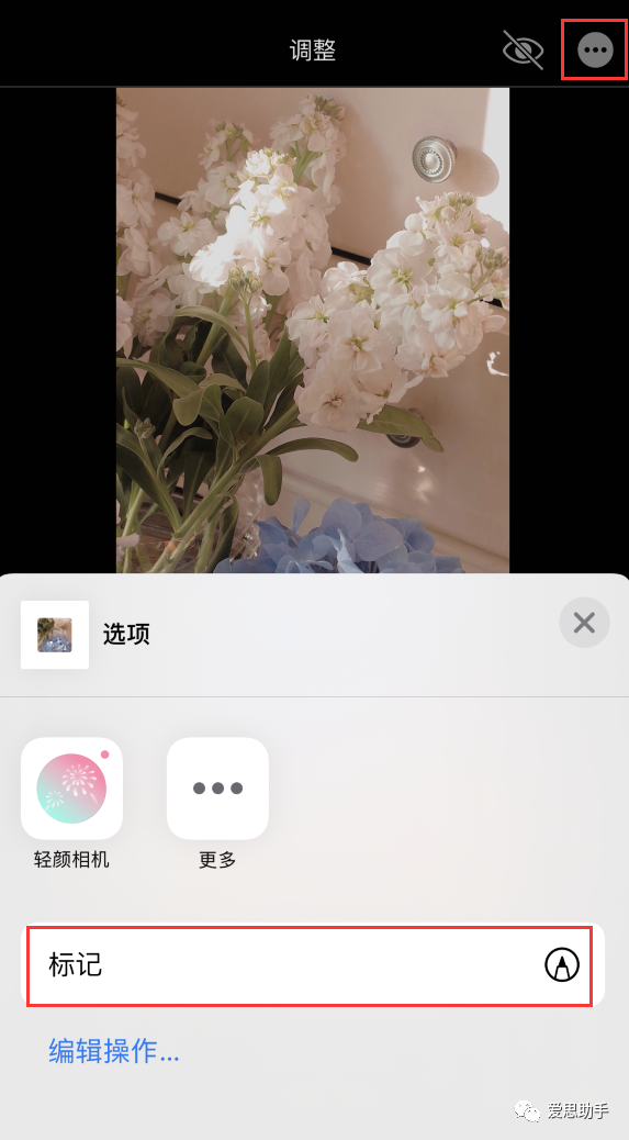 苹果手机编辑图片涂鸦图标