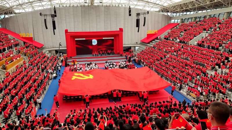 2021年7月1日建党100周年重播截图