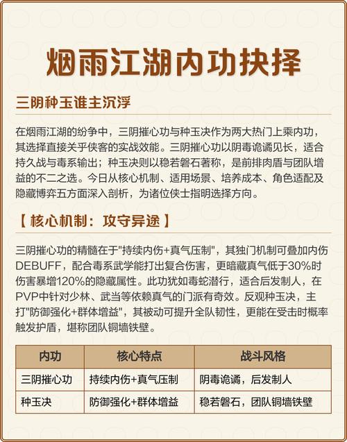 烟雨江湖先天功有必要换吗截图