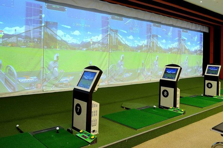 高尔夫室内模拟器图标