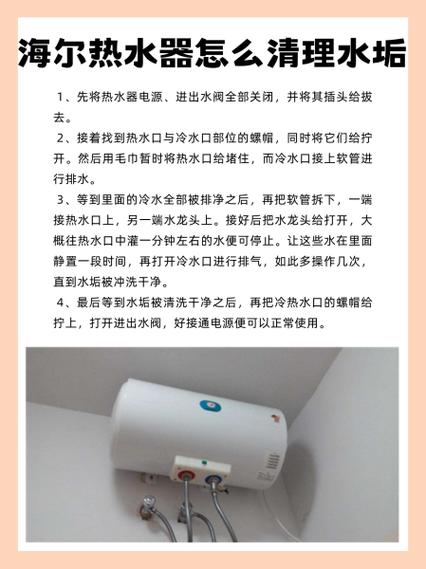 海尔热水器f4解决方法图标