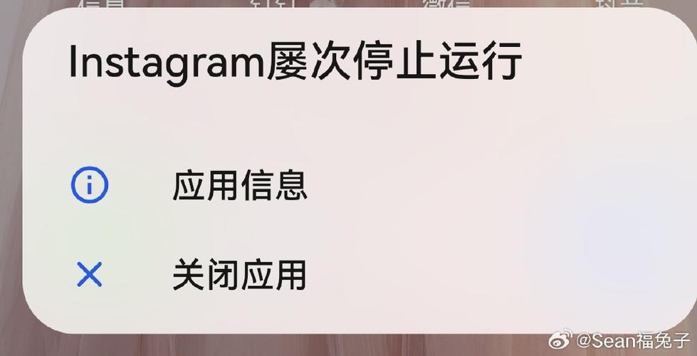 ins一打开就闪退怎么办图标