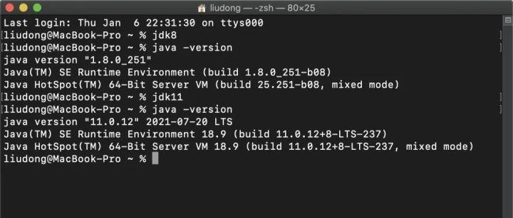 jdk8和jdk11区别