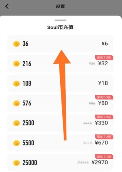 soul官网充值截图