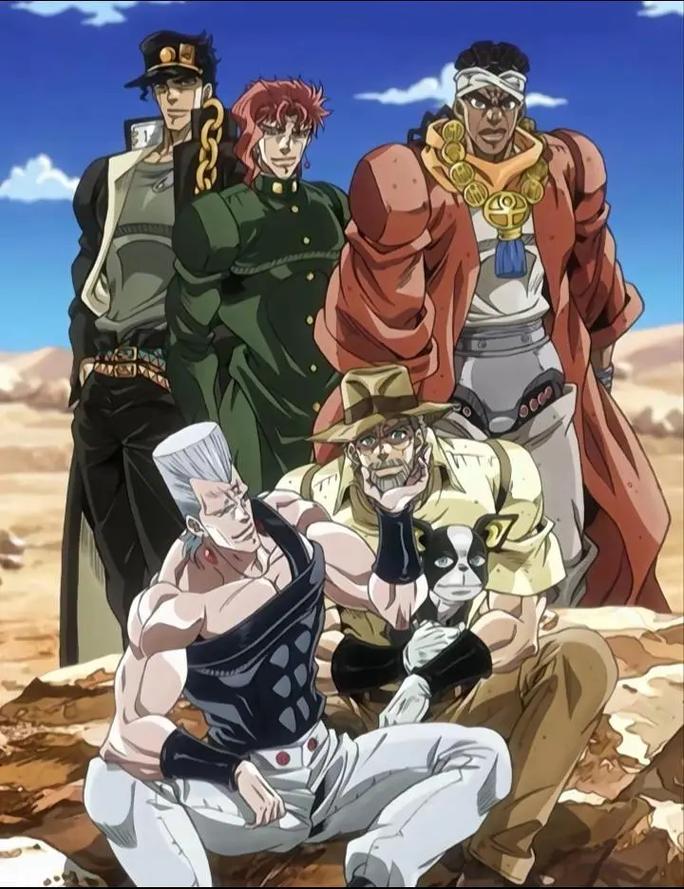 jojo有几个主角图标