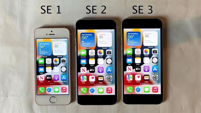 苹果se2和se3怎么区分图标