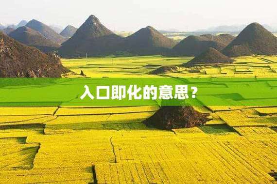 入口即化出自截图