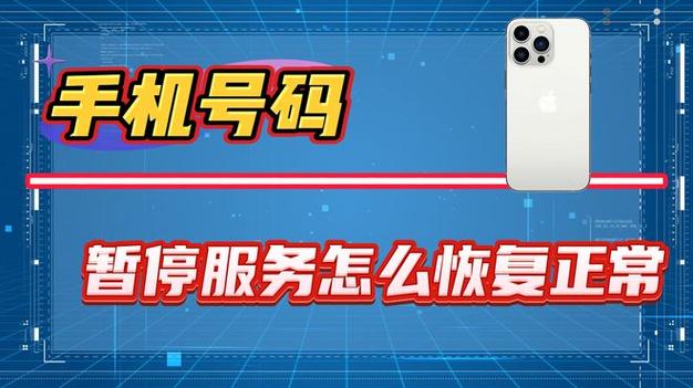 号码暂停服务怎么恢复截图