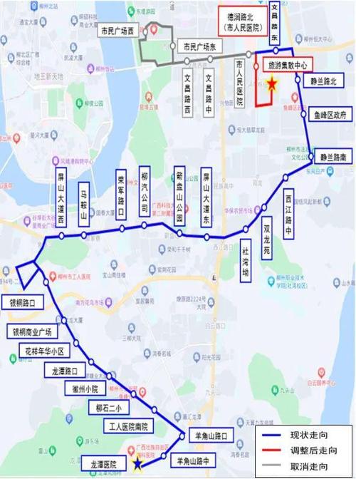 柳州快3号线线路图
