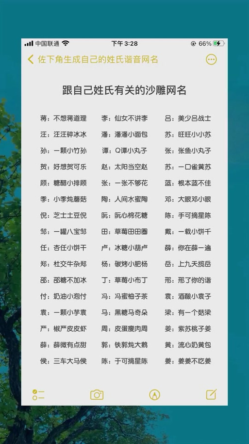 带自己姓的微信名图标