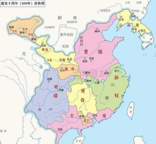 三国志13各势力势力关系图标
