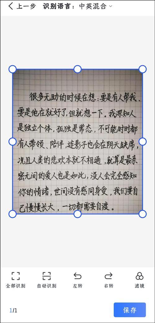 手写文字拍照转成电子版免费图标