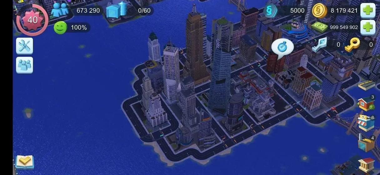 模拟城市无限绿钞版图标