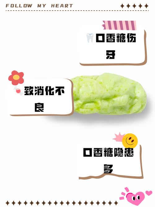 口香糖的危害有哪些图标