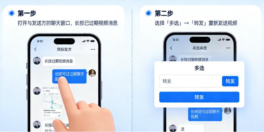 qq发送的视频过期了怎么恢复截图