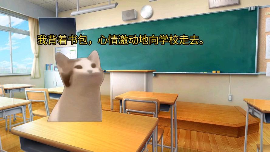 meme猫反抗学校一口气看到底图标