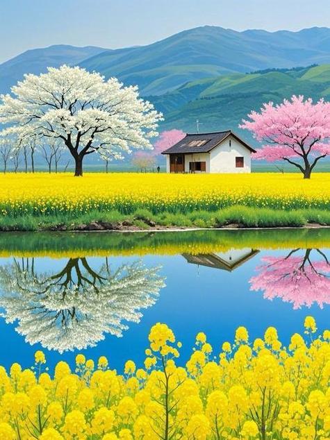 春景图片大全唯美图标