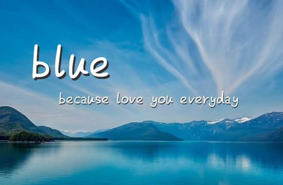 blue特殊含义情侣