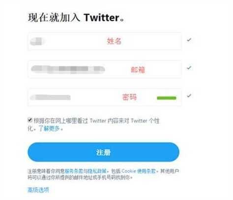 推特p开头的邮箱是什么图标