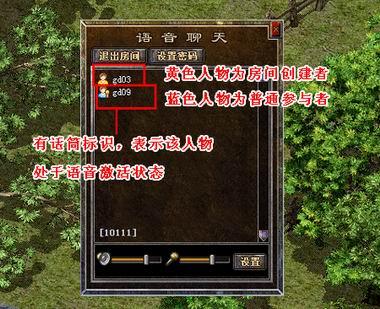 传奇语音系统截图