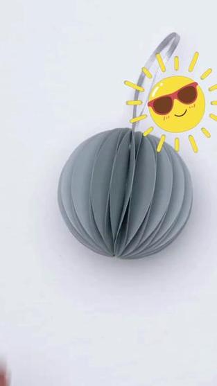 圆球上怎么粘纸图标