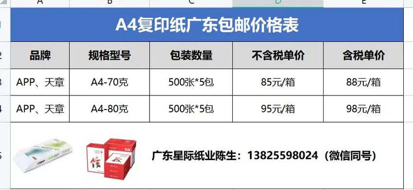 打印纸a4一箱价格图标