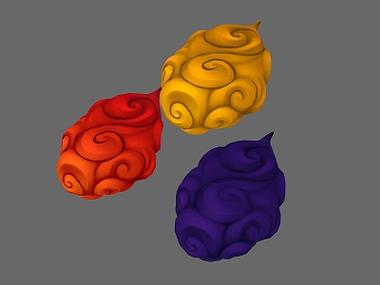 红色筋斗云图标