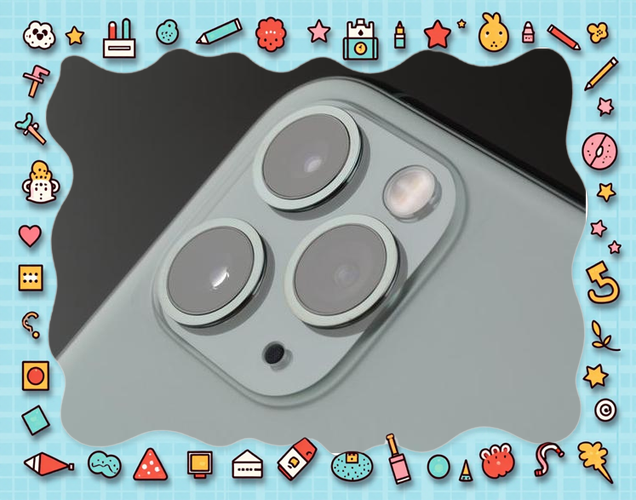 iphone11屏幕有小黑点图标