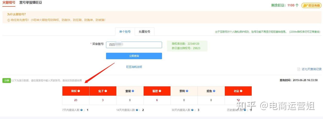 买家账号降权查询图标