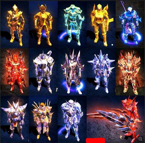 奇迹mu战士武器大全