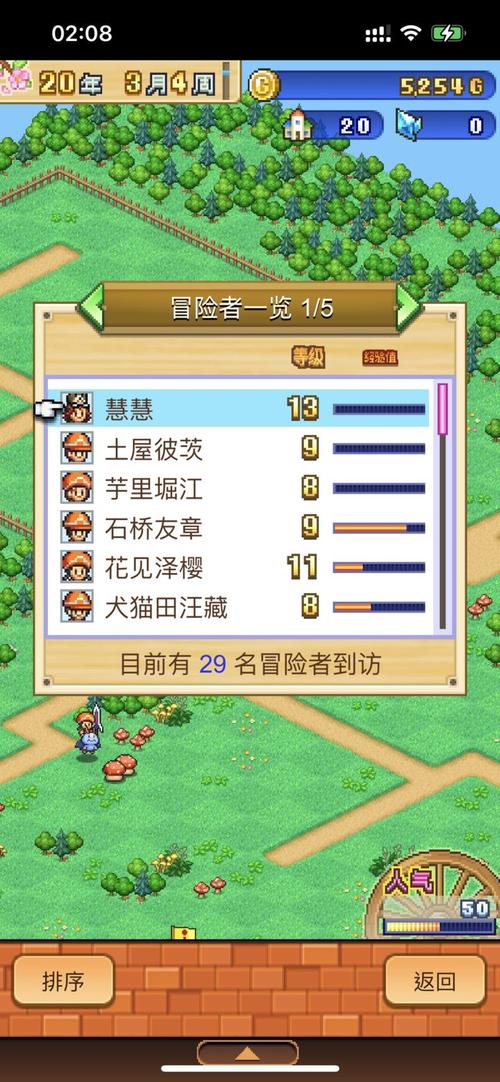 冒险村物语2重点培养人物截图