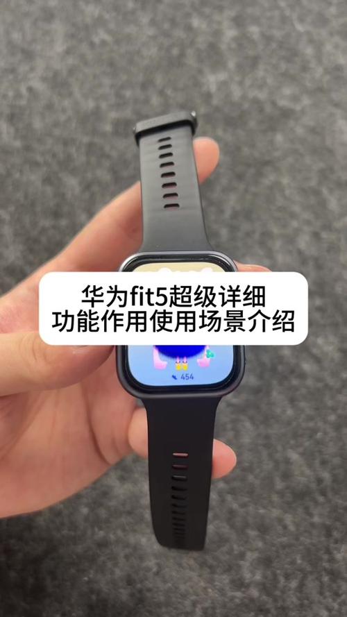 华为fit5功能详细介绍图标