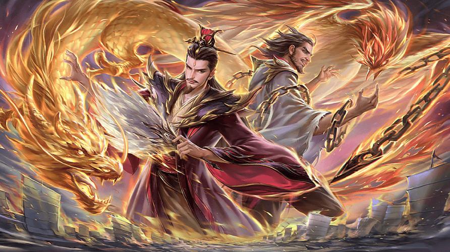 目前最火的三国卡牌类手游图标