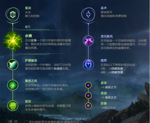 加里奥的符文和装备选择图标