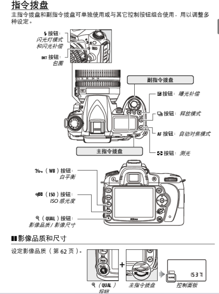 尼康D90怎么连拍图标