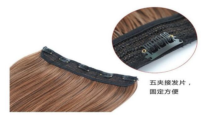 假发片的卡子怎么卡截图