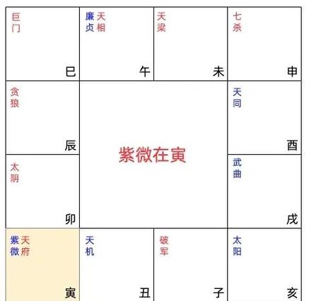 紫微星命盘图标