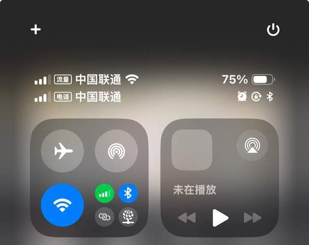 苹果信号格有个麦克风图标
