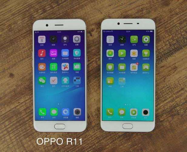 oppor9sk与oppor9s图标