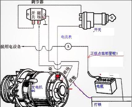柴油三轮车充电线路图标