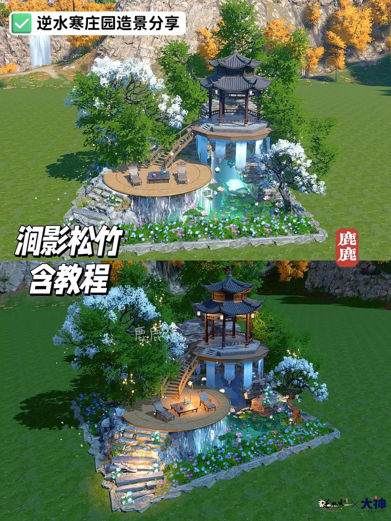 逆水寒飞景最简单三个步骤图标
