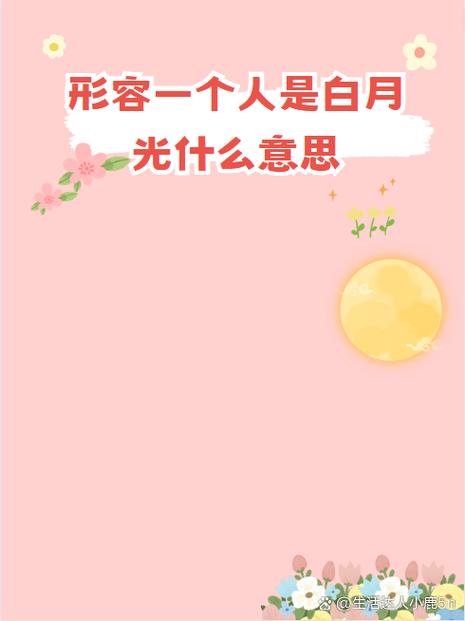 白月光指什么意思图标